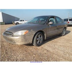 2002 - FORD TAURUS //SALVAGE TITLE