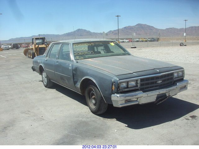 1983 - CHEVROLET IMPALA