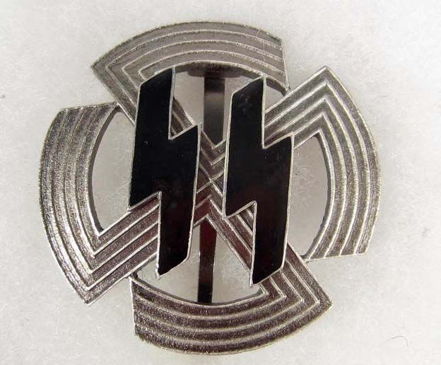 GERMAN NAZI SS ENAMELED PROFICIENCY BADGE