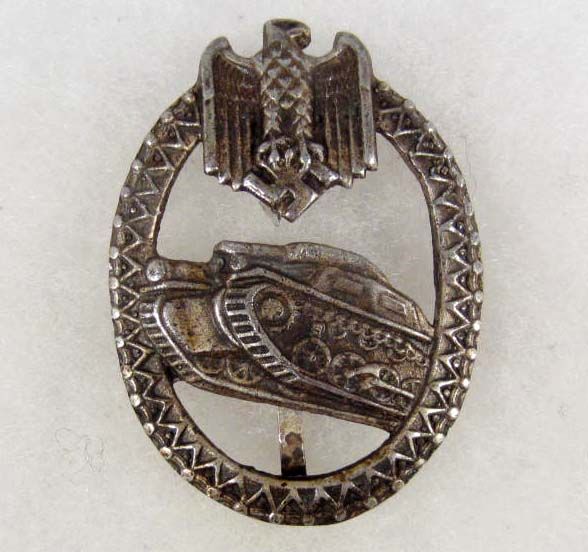 GERMAN NAZI ARMY TANK BADGE