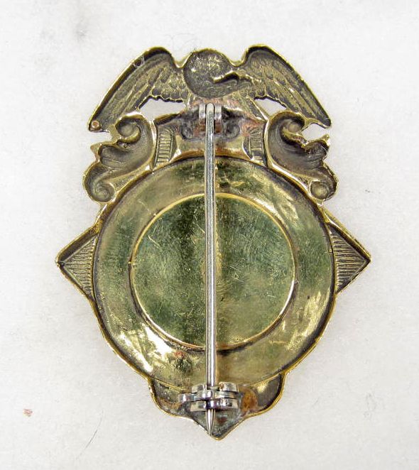 VINTAGE WEEK CALIFORNIA FIRE DEPARTMENT FIREMANS BADGE