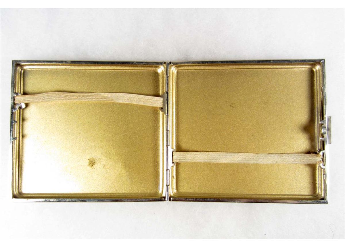 GERMAN NAZI SS IRON CROSS CIGARETTE CASE