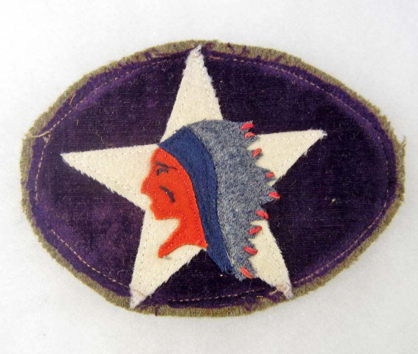 USMC WW1 MARINE CORPS 6TH MACHINE GUN BATTALION SHOULDER PATCH