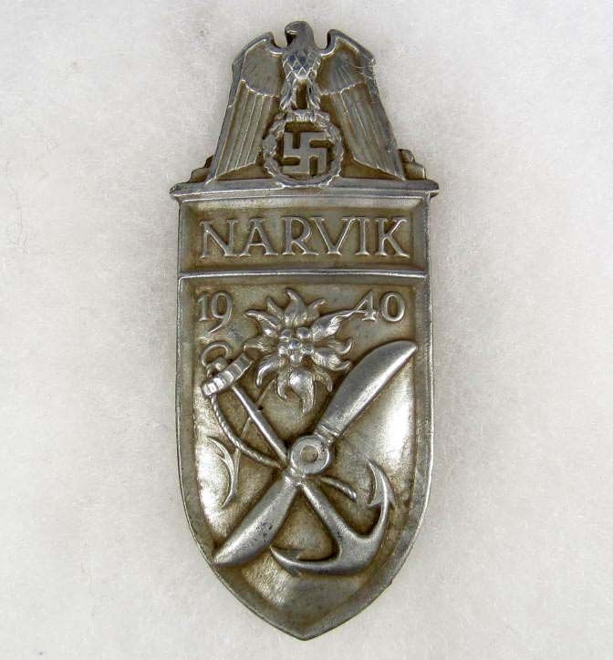 GERMAN NAZI NARVIK SHIELD