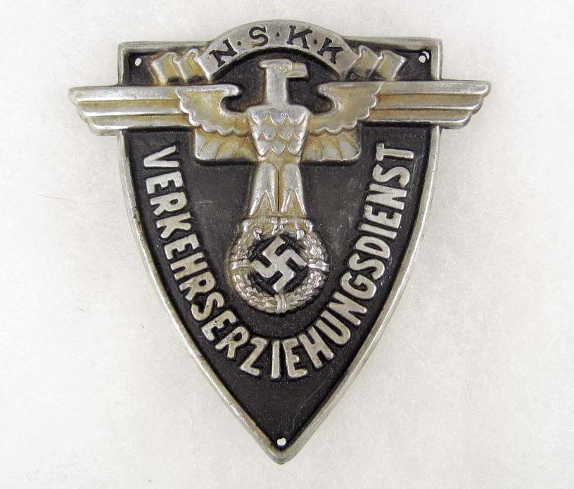 GERMAN NAZI NSKK PLAQUE