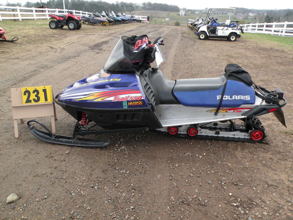 2001 Polaris 550 Trail RMK SN- 4XASR5BS61C135176