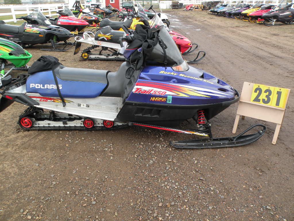 2001 Polaris 550 Trail RMK SN- 4XASR5BS61C135176