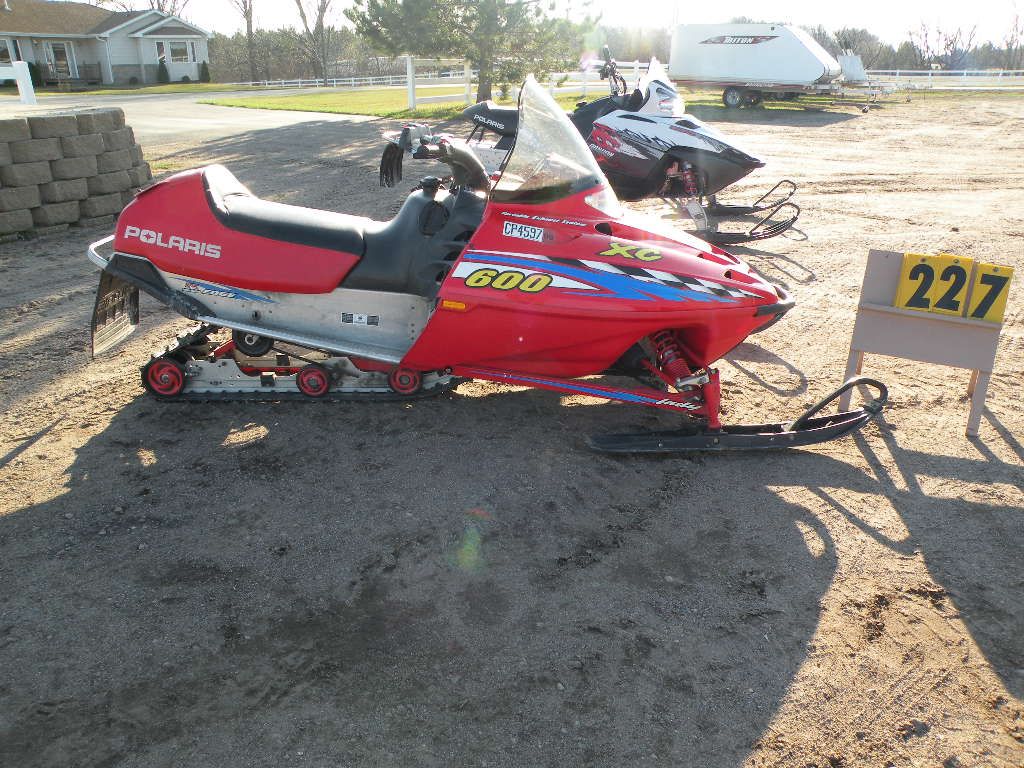 2001 Polaris XC 600 SP SN- 4XANP6ES41B123389