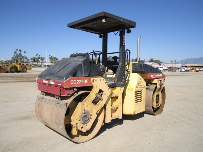 2001 Dynapac CC222 Tandem Vibratory Roller
