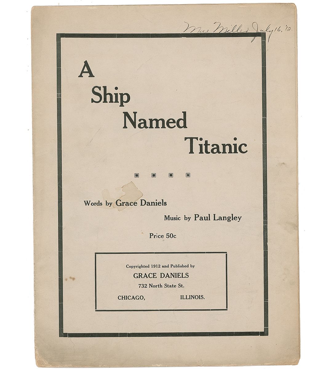 A Ship Named Titanic