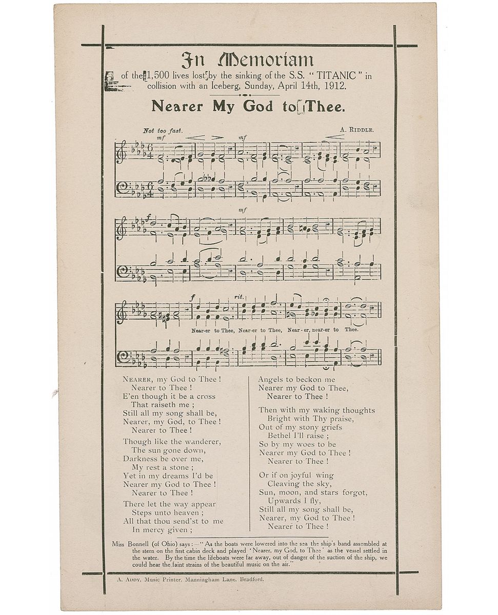 Nearer, My God, to Thee