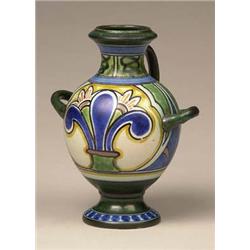 gouda damascus pattern pottery vase Gouda,...