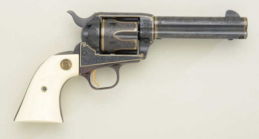 Colt Single Action Army revolver, .44-40 cal., 4-3/4" barrel, full blue ...