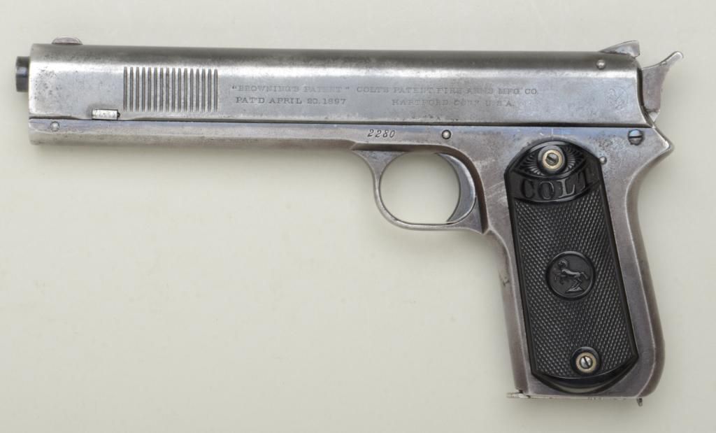 Colt Model 1900, .38 ACP cal., (sight safety) semi-automatic pistol ...