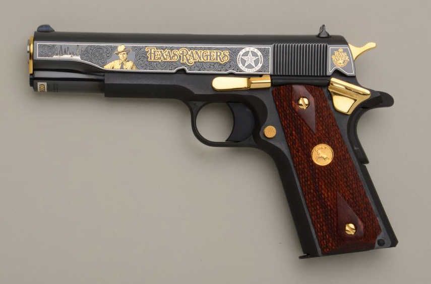 Colt Model 1911, .45 auto, #45 of 300, Texas Ranger Special Edition by ...