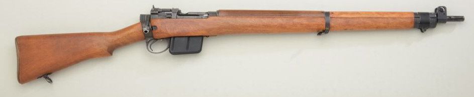 SMLE L8A4-MK I bolt-action military rifle, NATO conversion to .308 cal ...