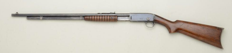 Remington Model 25 pump action rifle, .32 WCF cal., 24” round barrel ...
