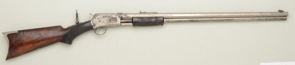 Colt Lightning magazine fed pump action rifle, .38-40 cal., 26" octagon ...