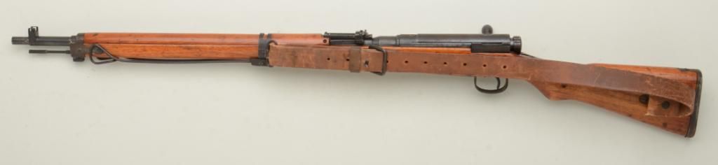 Japanese military Arisaka bolt-action rifle, 7.7mm cal., 26” barrel ...