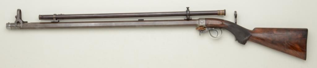 Remington Underhammer target single shot rifle, barrel stamped “H ...