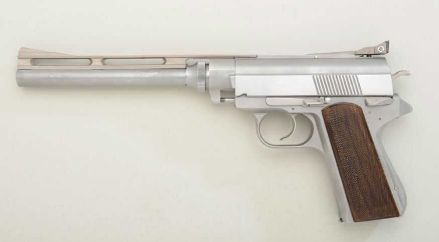 Wildey Firearms Co. semi-auto pistol, .45 Win. Mag. cal., 10 ...
