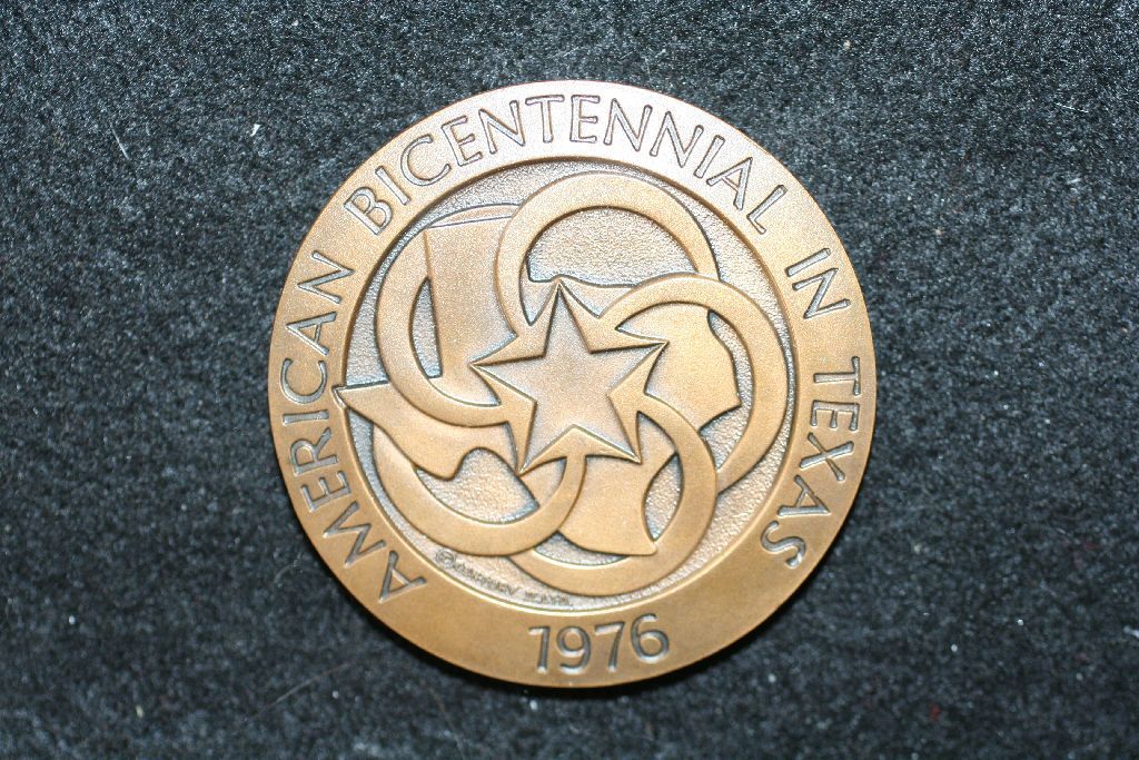 1976 American Bicentennial in Texas Medallion