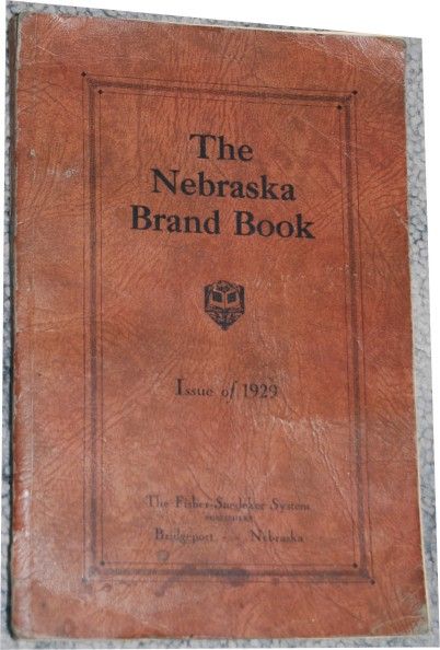 1920 Nebraska brand book