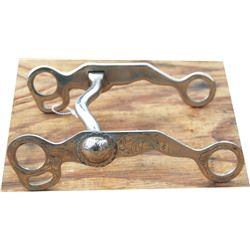 silver mounted lady leg bit