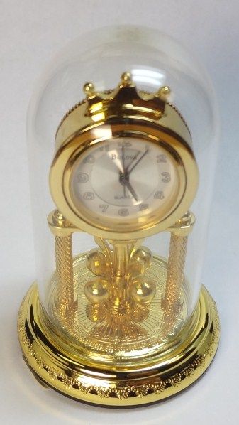 Bulova Miniature Clock B0540 Mint