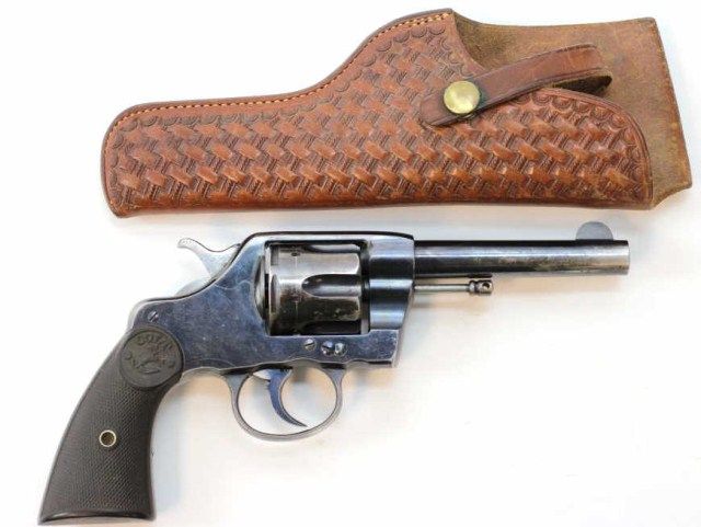 Colt 1892 .41 cal. SN 135619 double action revolver, 4 1/2" barrel ...