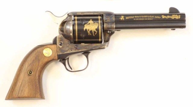 Colt SAA .45 cal. SN CBBC 0012 Buffalo Bill Centennial Commemorative ...