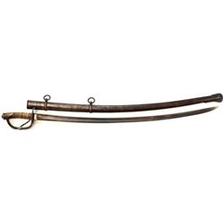 Model 1840 sword with 35" blade, ricasso marked W. Clauberg. Blade ...