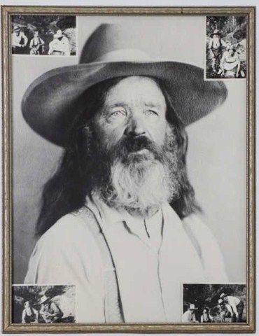 "Potato Creek Johnny's" felt cowboy hat and period B&W photo. Potato ...