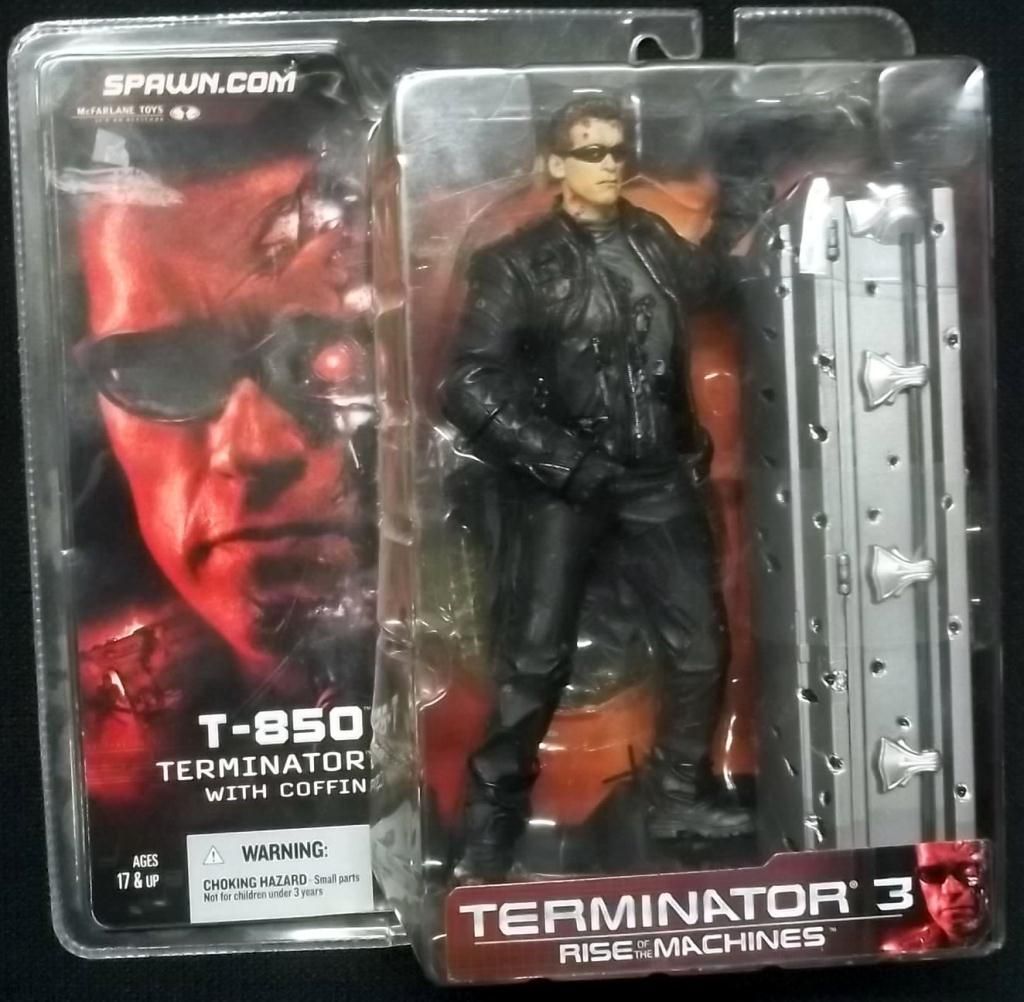2003 NIP T-850 Terminator w/Coffin By McFarlane