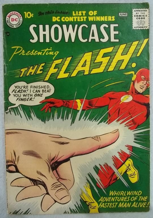 1957 June #8 DC Showcase Presenting The Flash