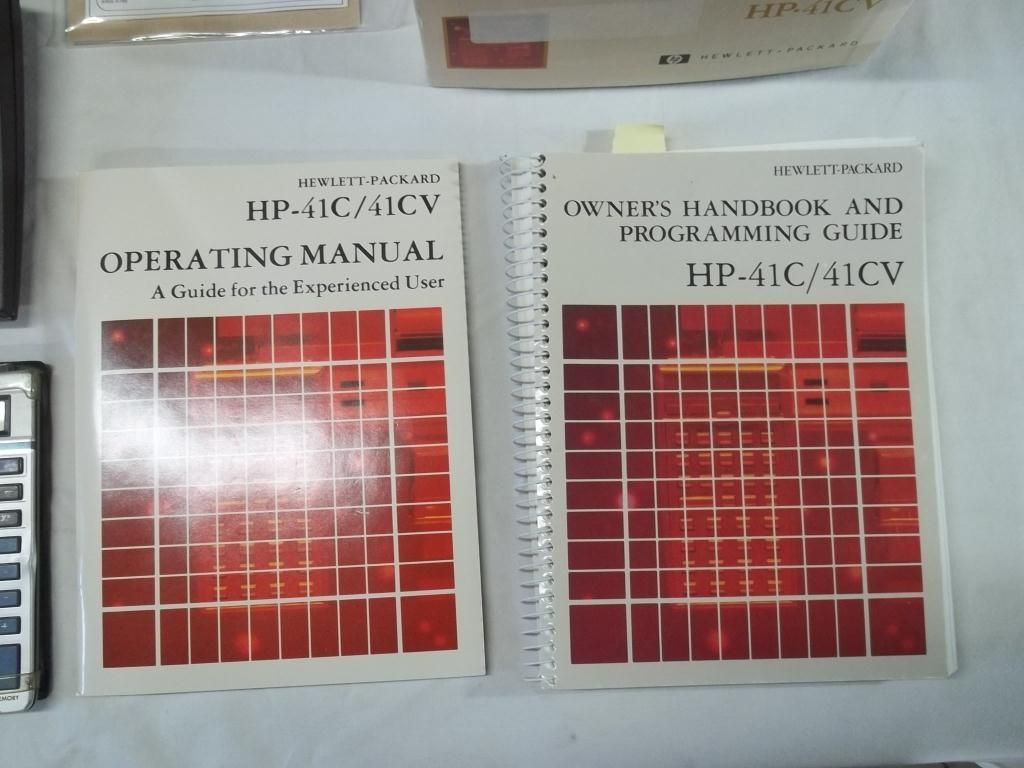 HP-41CV Calculator Complete & TI-35II Calculator