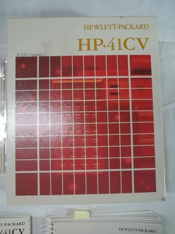 HP-41CV Calculator Complete & TI-35II Calculator
