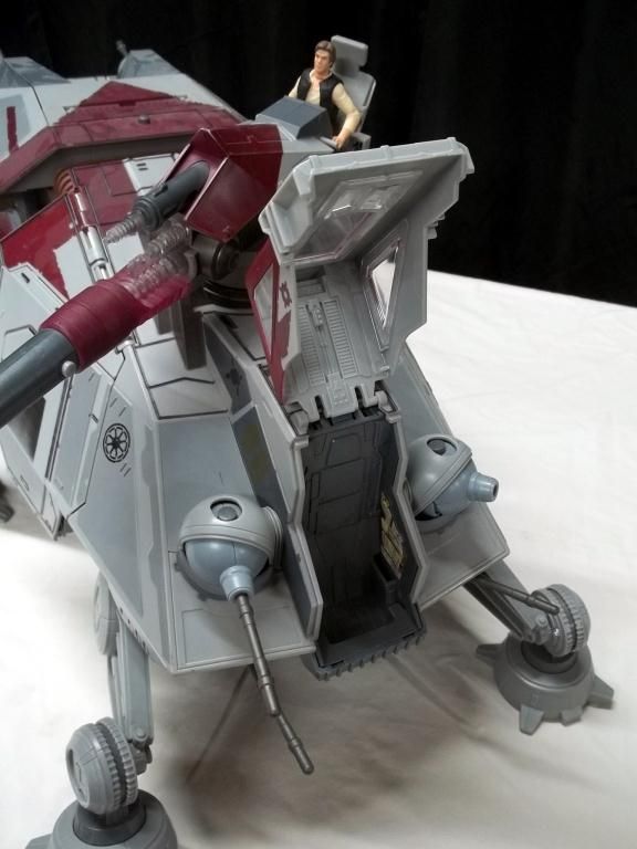 Large Star Wars Electronic AT-TE Walker Vehicle