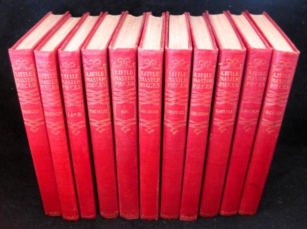 11 – 1901 Little Masterpiece Hardcover Books
