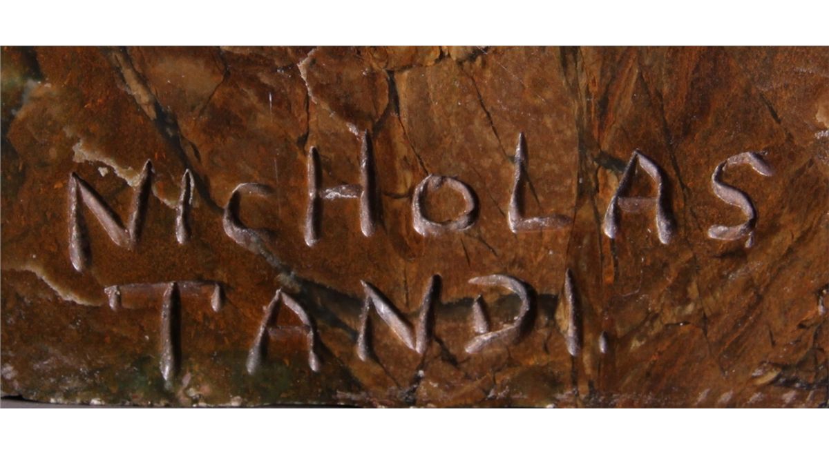 Nicholas Tandi (20th Century), Bust of Woman carve etc.