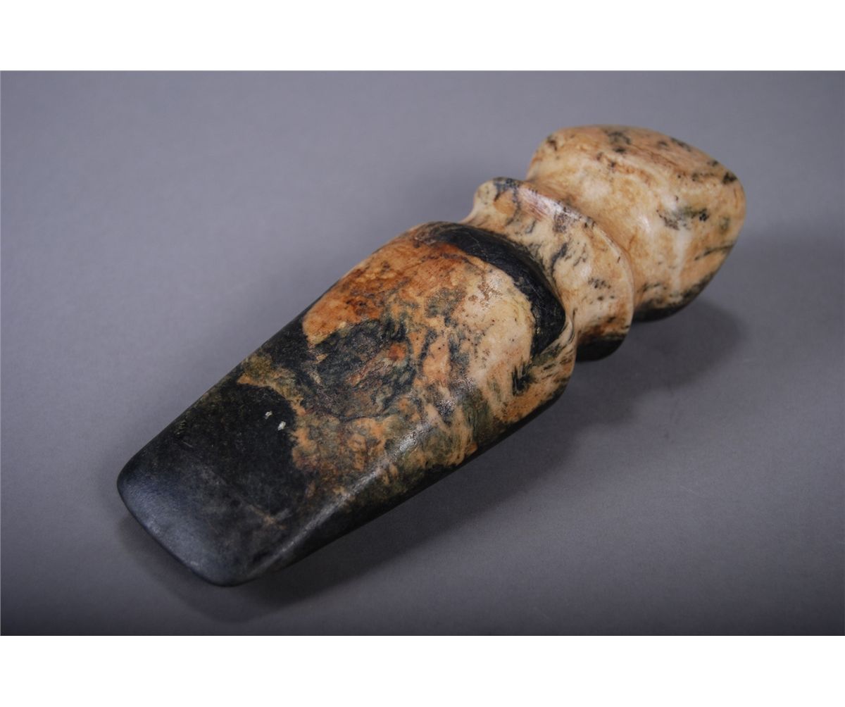 Double Groove Stone Axe Museum quality, highly pol etc.