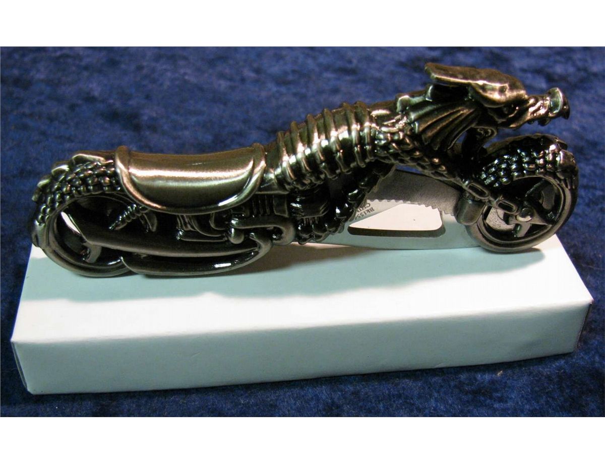 1100. BudK Dragon Motorcycle Knife Folding Knife.