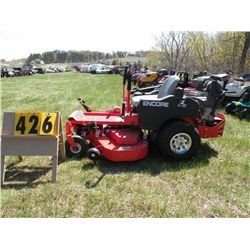 Encore FZ 48" zero turn mower SN- 57885