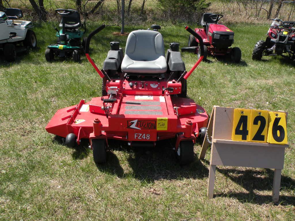 Encore FZ 48" zero turn mower SN- 57885