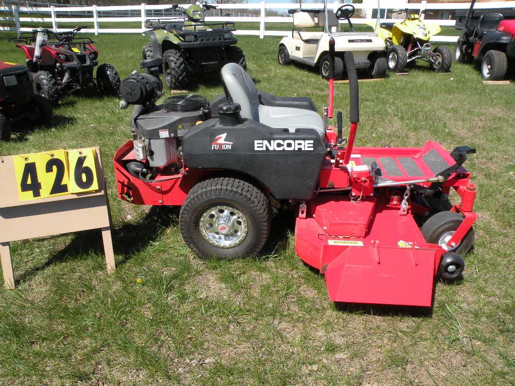 Encore FZ 48" zero turn mower SN- 57885