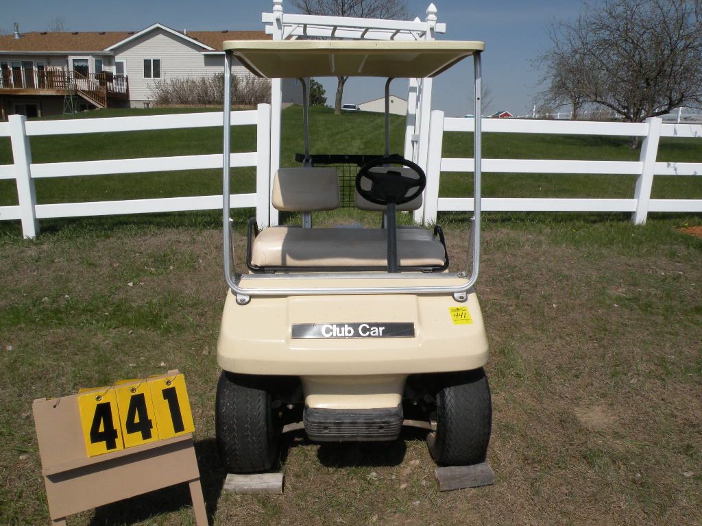1996 Club Car electric golf car SN- A9639-529733