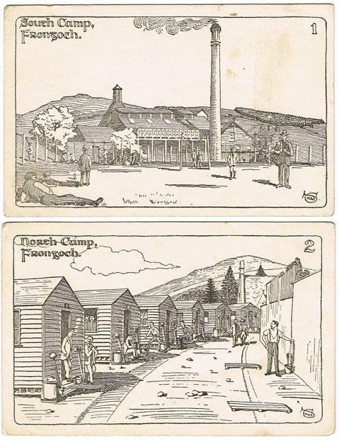 1916 Rising: Frongoch Camp postcards and other ephemera