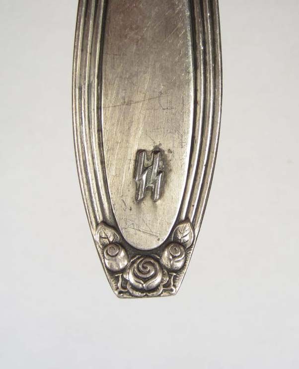 GERMAN NAZI WAFFEN SS OFFICERS DINING SPOON