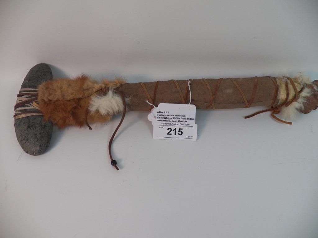 Vintage Native American Axe-1960's -- bought on Indian Reservation near ...