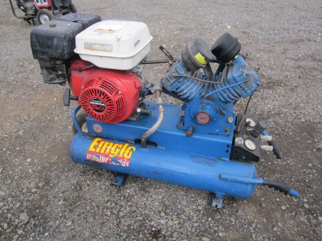 Emglo Horizontal Dual Tank Compressor